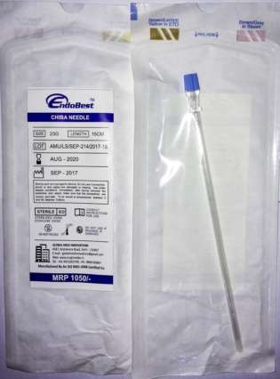 Chiba Needle for LA and Biopsy/Aspiration, Disposable | Surgimedex.in