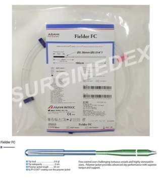 ASAHI FIELDER FC 180CM PTCA GUIDE WIRE IN INDIA | Surgimedex.in